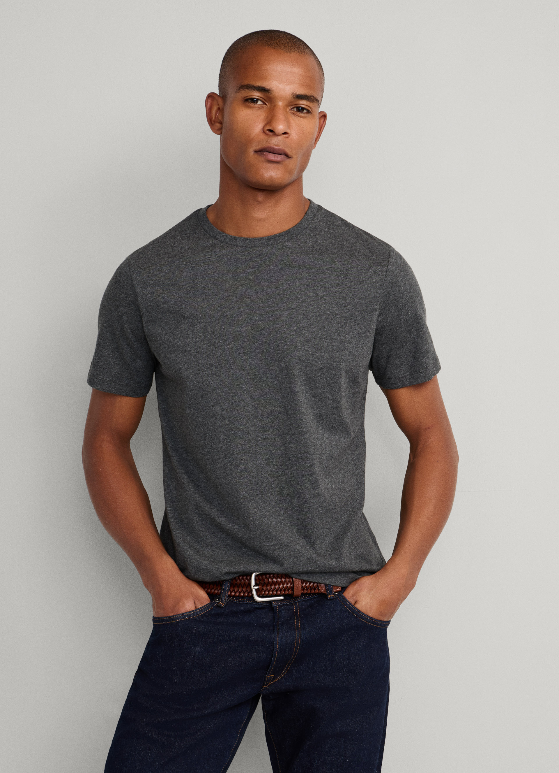 Camiseta Algodón Pima Fit Clásico | Hackett London