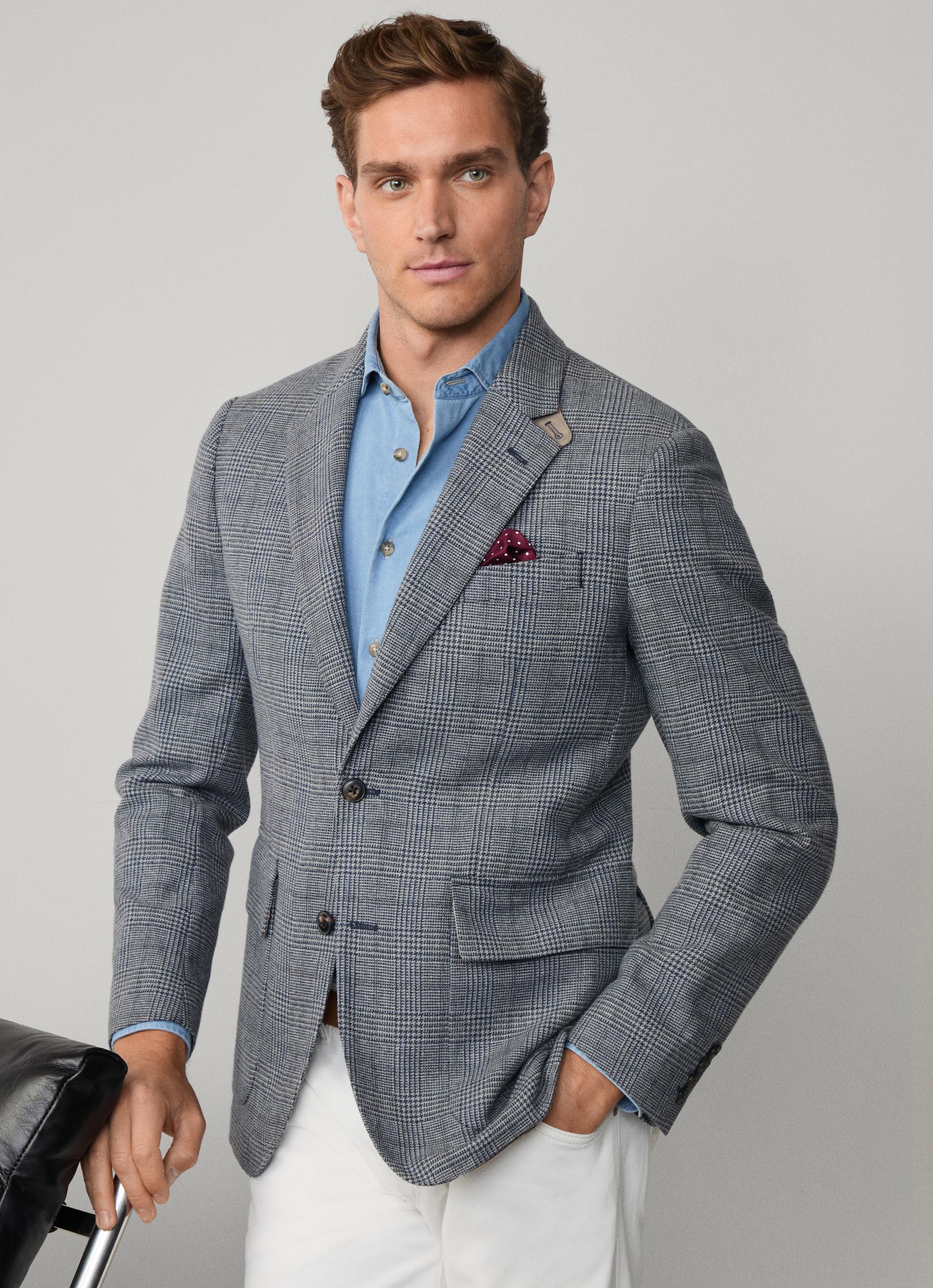 Blazer Melange Glencheck | Hackett London
